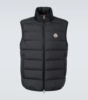 Men's Moncler Black Vests