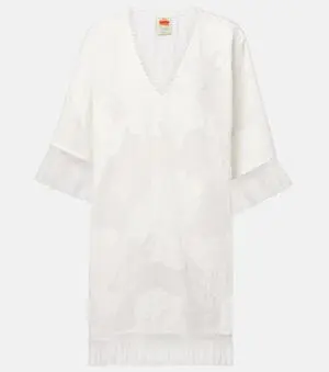 Farm Rio Embroidered Coverups