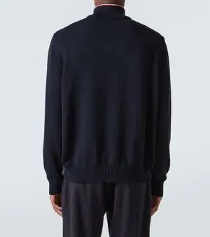 Moncler Down-paneled Cotton Cardigan