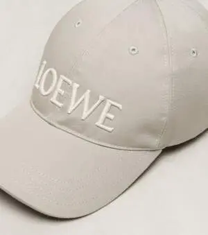 Loewe Logo Baseball Cap - Grey