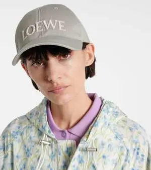 Loewe Logo Baseball Cap - Grey