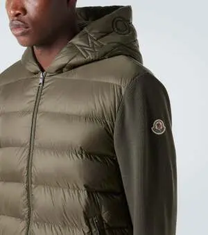 Moncler Quilted Wool And Down Jacket