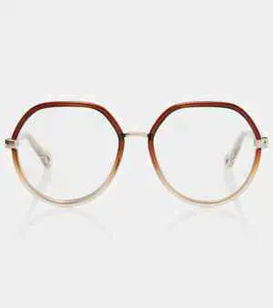 Chloe Round Metal Glasses