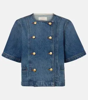Ulla Johnson Serge Denim Top