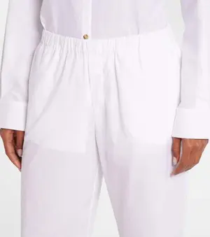 Asceno Rosa Cotton Straight Pants