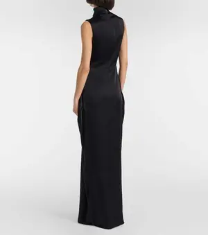 Stella McCartney Draped Satin Gown