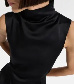 Stella McCartney Draped Satin Gown