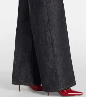 Stella McCartney Mid-rise Wide-leg Jeans
