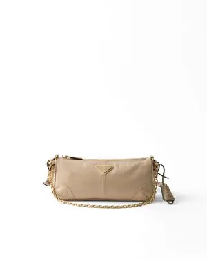 Prada Re-edition 2002 Medium Shoulder Bag - Neutral