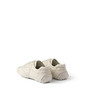 Prada Montecarlo Re-edition 2005 Nappa Leather Sneakers - Neutral