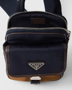 Prada Re-nylon And Leather Smartphone Case