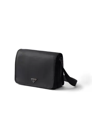 Prada Leather Shoulder Bag - Black