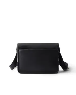 Prada Leather Shoulder Bag - Black
