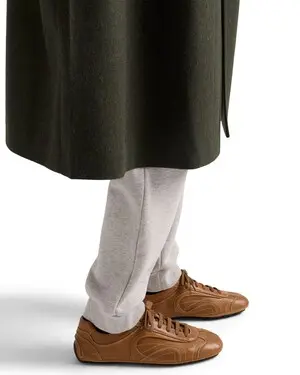 Prada Montecarlo Re-edition 2005 Nappa Leather Sneakers - Brown