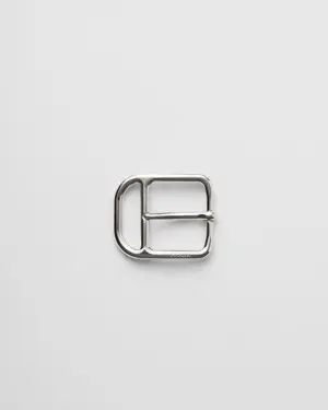 Prada Belt Buckle - Silver