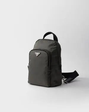 Prada Re-nylon And Saffiano Leather Backpack