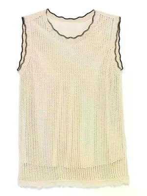 LESS Sleeveless Cotton Top