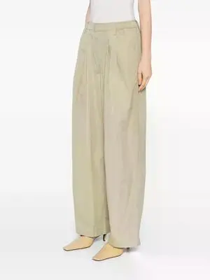 LESS Cotton Wide-leg Trousers