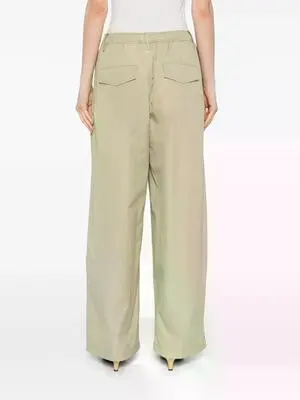 LESS Cotton Wide-leg Trousers
