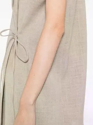 LESS Tied-waist Sleeveless Waistcoat