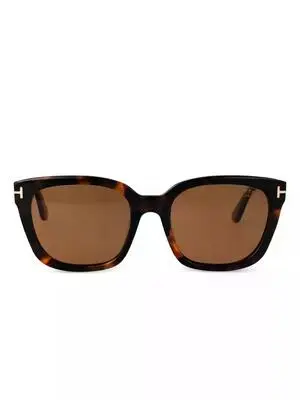 TOM FORD Square-frame Sunglasses - Brown