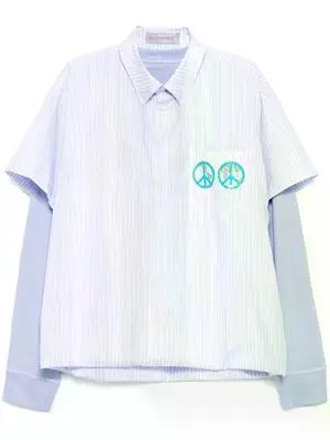 BLUEMARBLE Foldover Hybrid Shirt