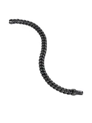 David Yurman Curb Chain Diamond Bracelet