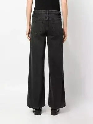 A.p.c. Mid-rise Cropped Jeans - Black