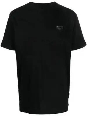 Philipp Plein Logo-patch Crew-neck T-shirt