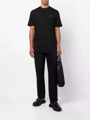 Philipp Plein Logo-patch Crew-neck T-shirt