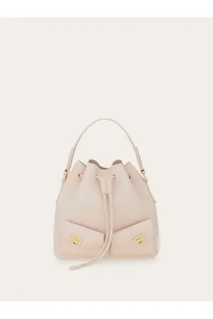 FERRAGAMO Multipocket Bucket Bag - Pink