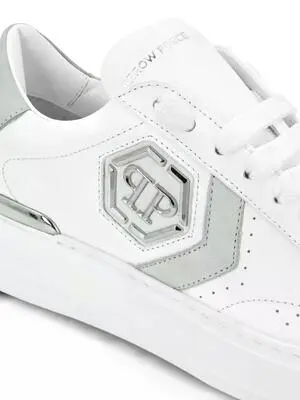 Philipp Plein Hexagon Logo Sneakers - White