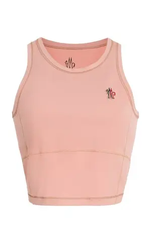 Moncler Jersey Tank Top - Pink