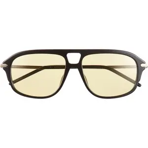 Givenchy Pilot Sunglasses - Shiny Black / Roviex