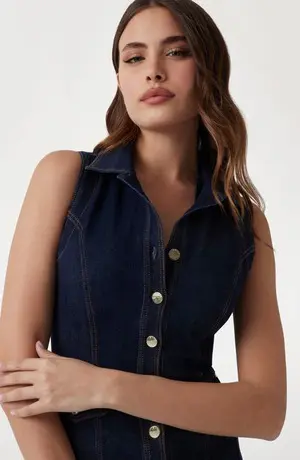 Guess Denim Shirt Dress