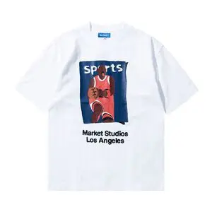 MARKET Illustrated Basketball T-shirt - White