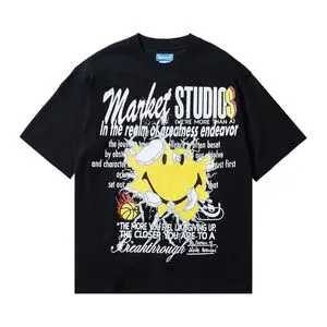 MARKET Printed T-shirt - Black