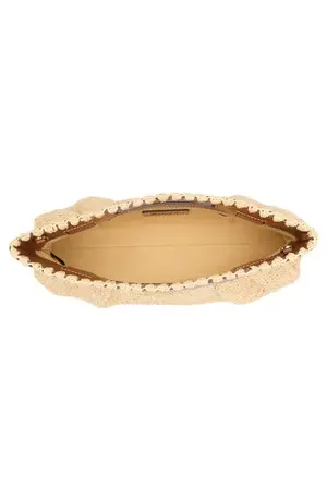 Staud Lena Raffia Clutch