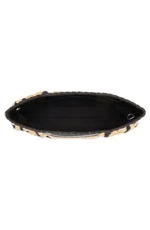 Staud Lena Raffia Clutch