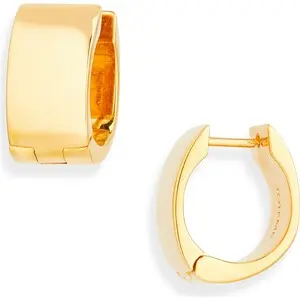 TOTEME Signature Huggie Hoop Earrings - Gold