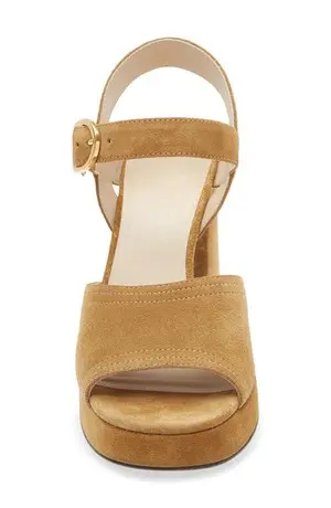 Valentino Garavani Fawcette Platform Sandal - Beige