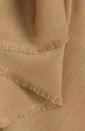 TOTEME Mercerized Wool Fringe Scarf