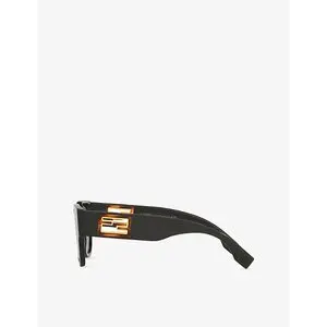 Fendi Square-frame Acetate Sunglasses