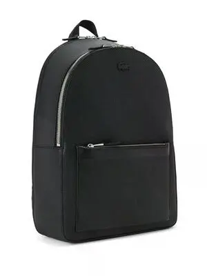 Lacoste Chantaco Leather Backpack - Black