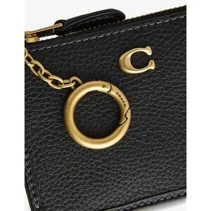 COACH® Essential Mini Leather Card Holder