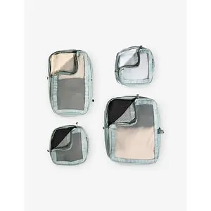 ANTLER Chelsea Woven Packing Cubes Set Of Four - Mist Blue