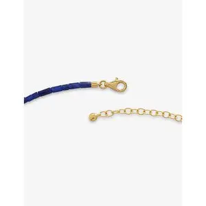 Monica Vinader Delphi Sodalite Beaded Necklace - Blue
