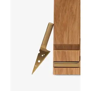 WOODSEA Branded Cheese Board With Knives 55cm X 20cm