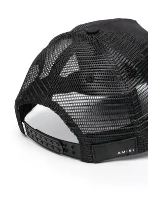 Amiri Logo-embroidered Cotton Cap