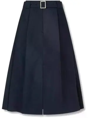 STUDIO TOMBOY City Belted Two-tuck Skirt